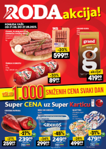 Nedeljni katalog | Roda.rs